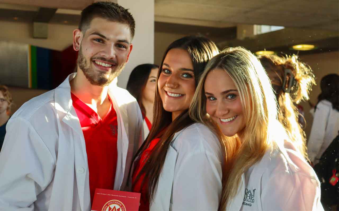 FSC Sophomore Nursing Students Receive White Coats at Ceremony ...